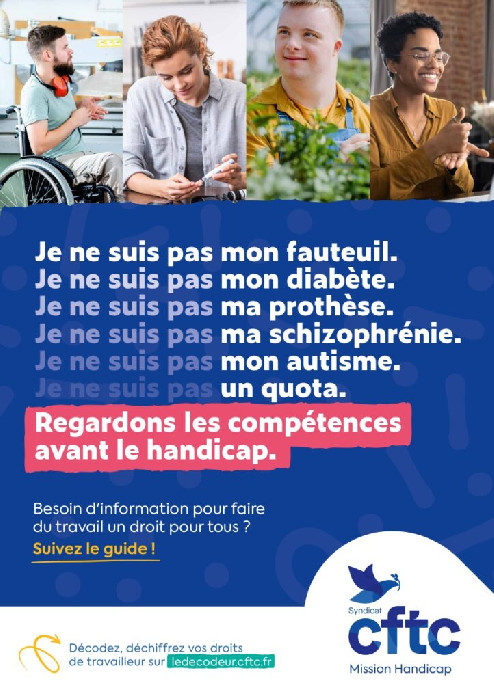Loi Handicap de 2005 : 20 ans après - où en sommes nous ? :: CFTC ...